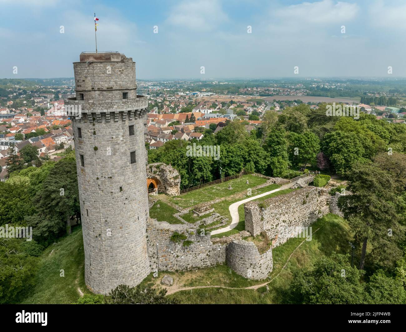 Château du 11ème siècle france Banque de photographies et d’images à ...
