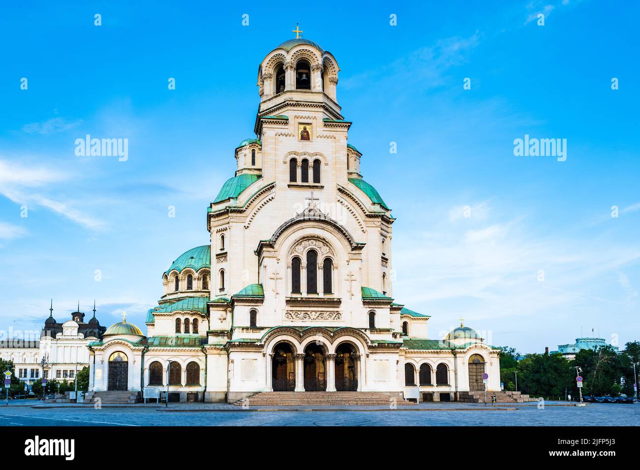 Cathédrale Alexandre Nevsky à Sofia, Bulgarie. L'église orthodoxe est ...