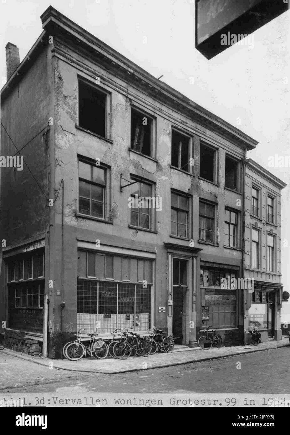 Le café 'de Vaart' de la société M. van Leth (bâtiments combinés de l ...