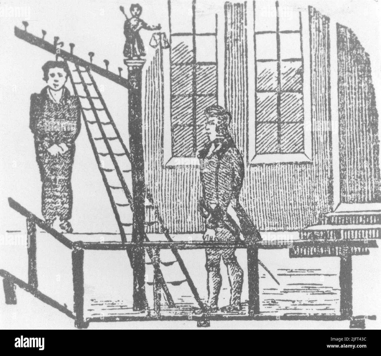 Execution of the murderer Banque de photographies et d’images à haute ...