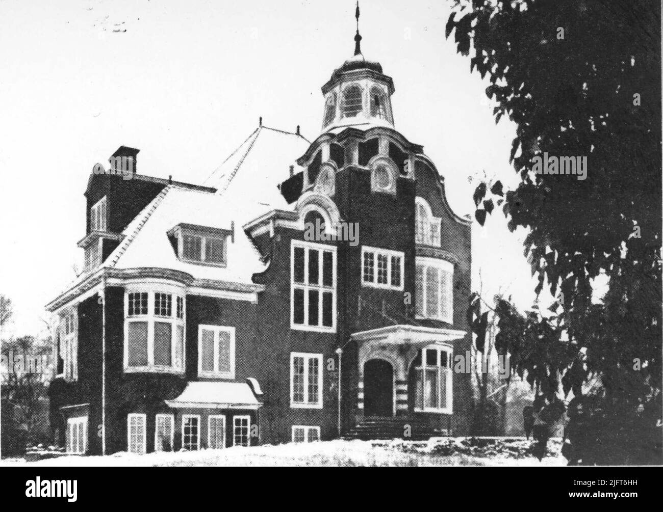 'Huize Belvoir', construit en 1906 pour le compte du fabricant de ...