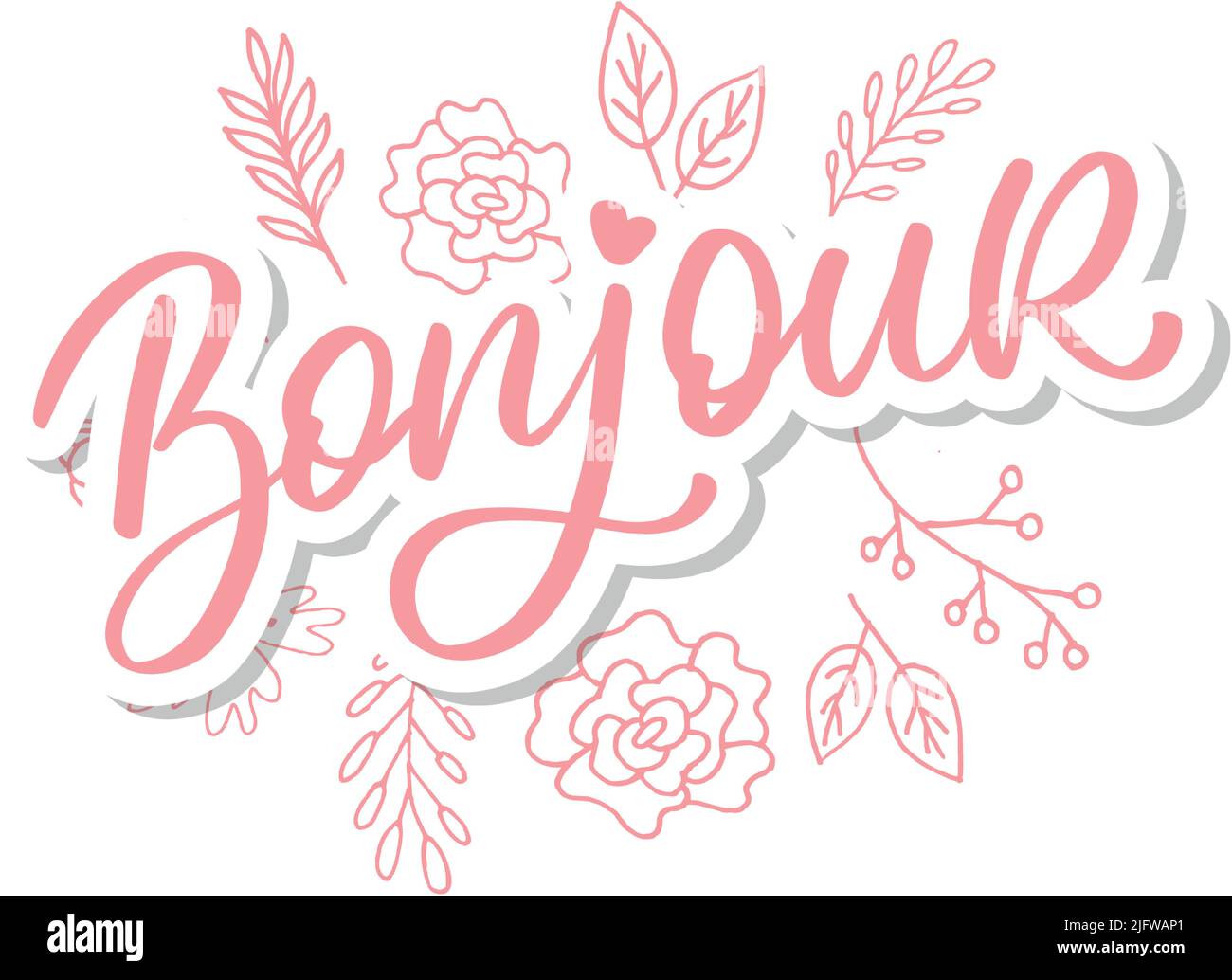 écriture cursive française Banque d'images détourées - Alamy