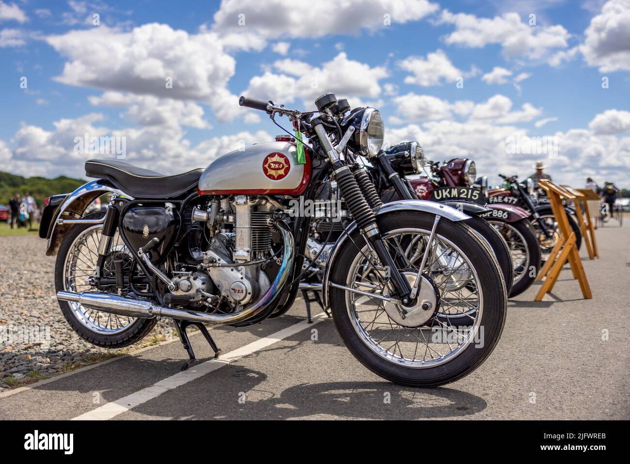 Vintage bsa motorcycles motorbikes Banque de photographies et d’images ...