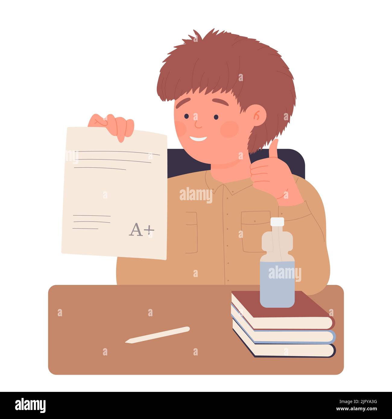 Graduación preescolar Banque d'images vectorielles - Alamy