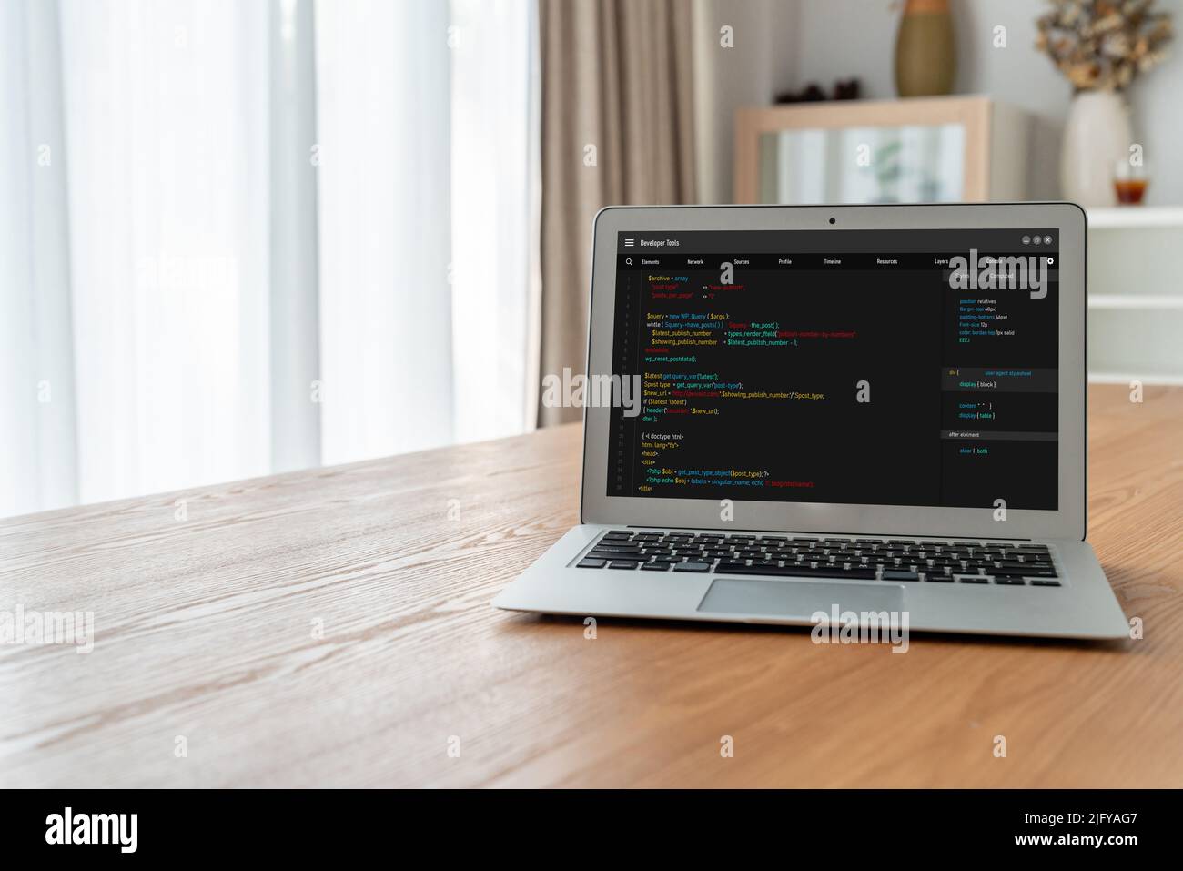 Programmation de développement de logiciels sur écran d'ordinateur pour l'application de modish ...