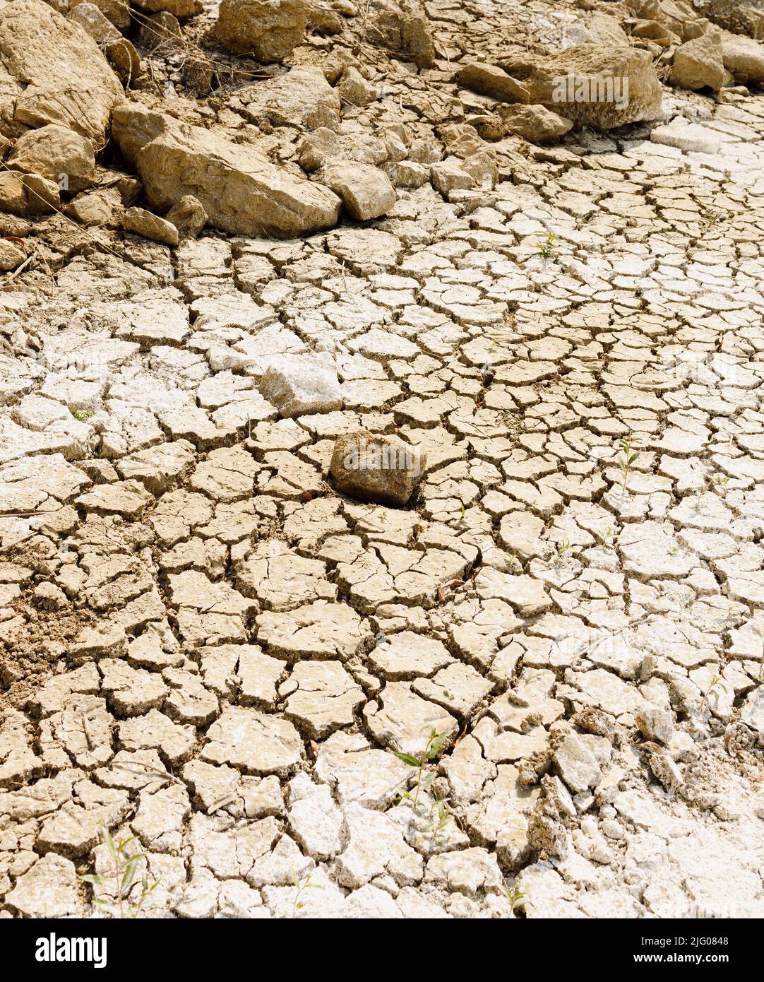 Sécheresse réchauffement climatique changement climatique Banque de ...