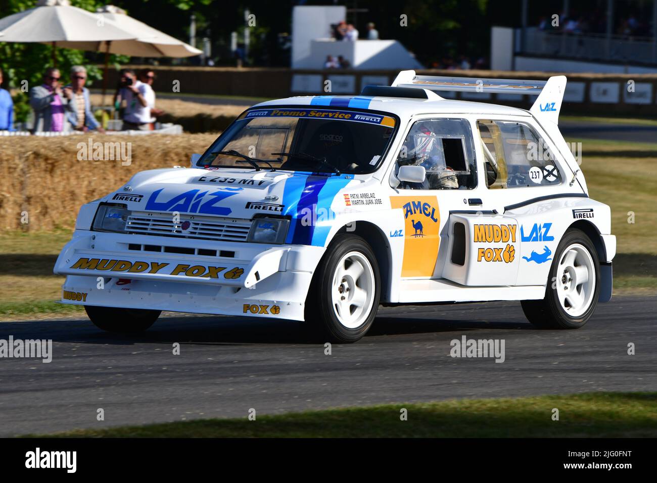 Tim Bendle, MG Metro 8R4, c'est un 8R4 car il a un Rover V8 équipé, 40 ans du Groupe B, voitures ...