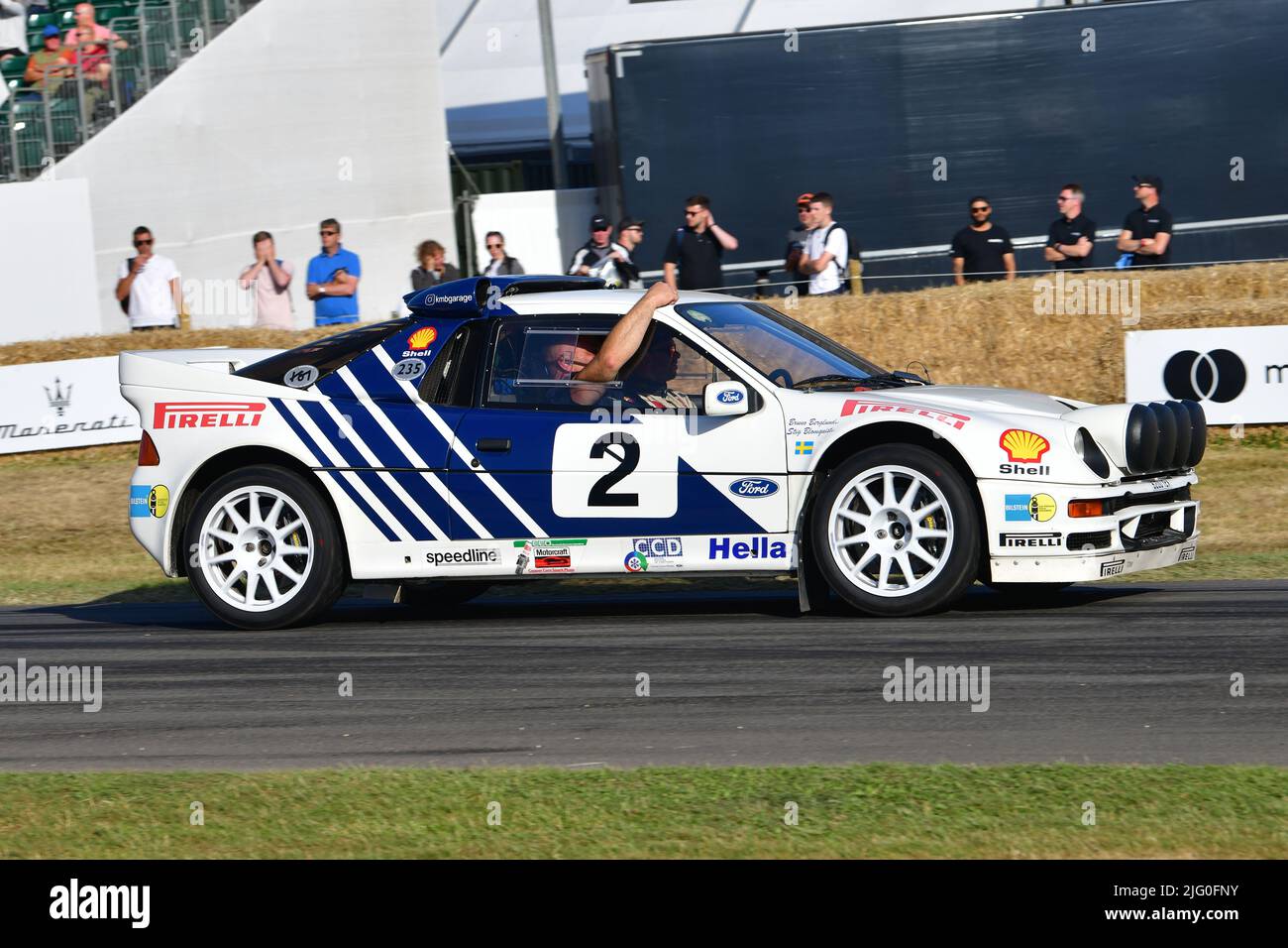 Lars Zander, Ford RS200, 40 ans du Groupe B, voitures de rallye ...