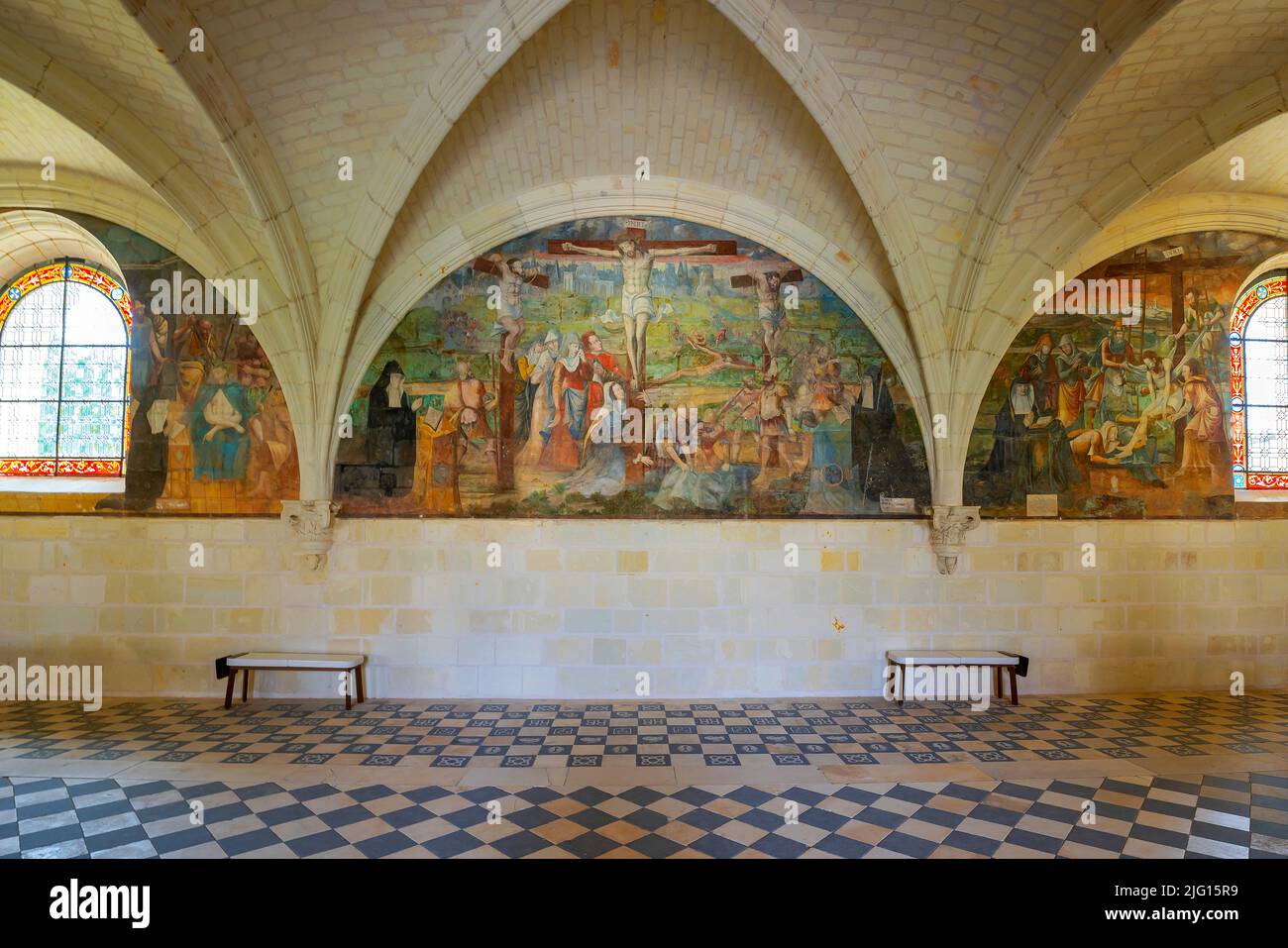L'Abbaye royale de notre-Dame de Fontevraud ou Fontevrault (en français ...
