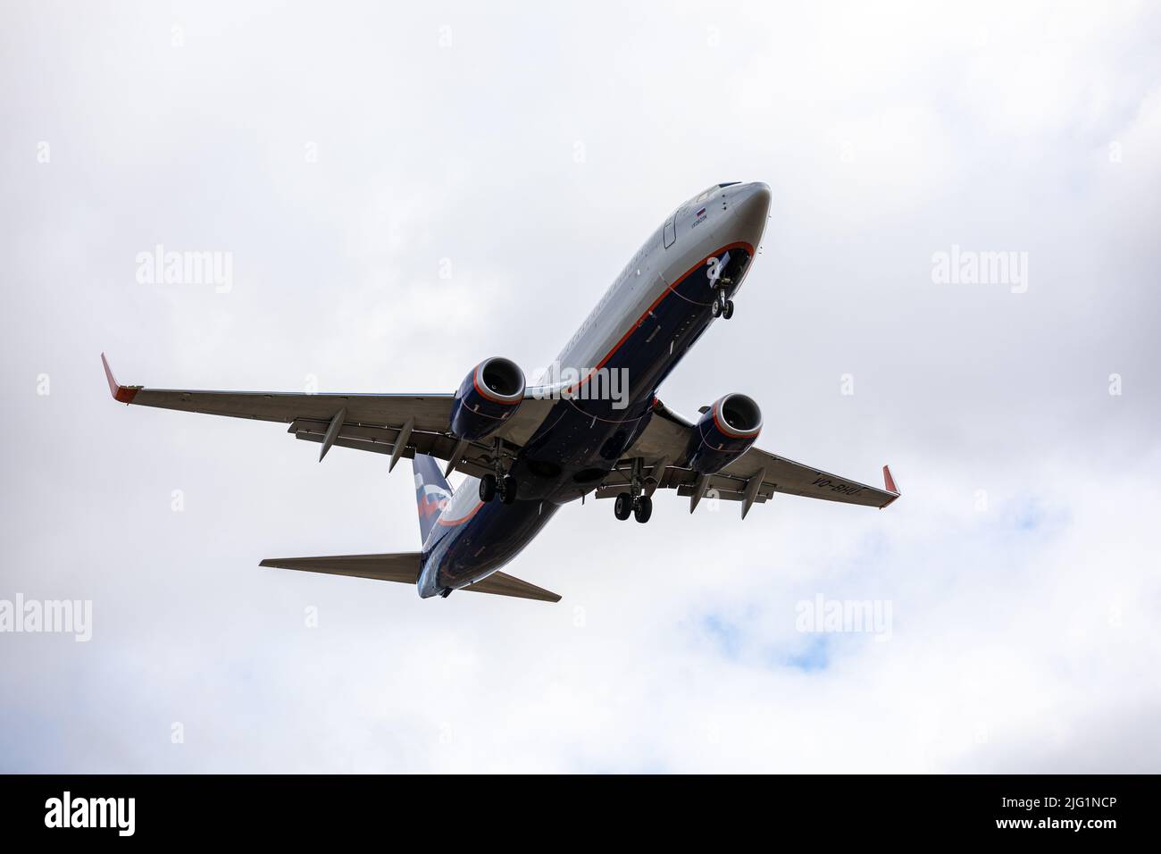 Aeroflot Boeing 737-800 enregistrement VQ-BHU. Décollage ou ...