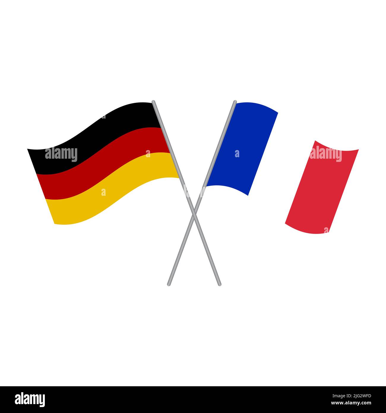 Drapeau france allemagne Banque de photographies et d’images à haute ...