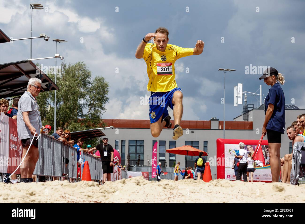 Discipline du saut en longueur Banque de photographies et d’images à ...
