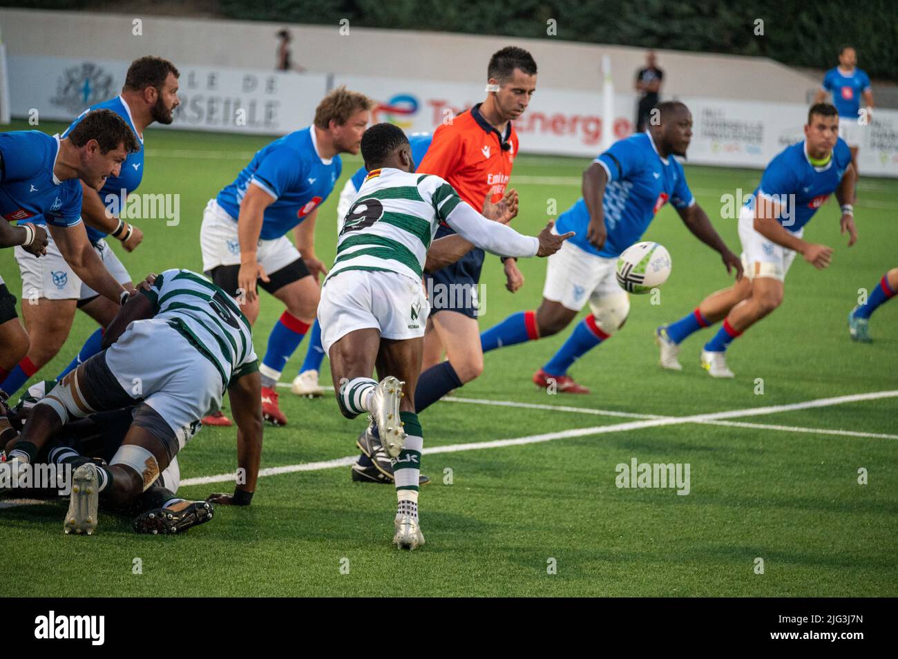 Hilton MUDARIKI lors de la coupe d'Afrique de Rugby 2022, coupe du ...