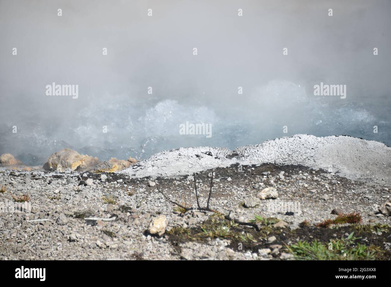 Parc national de Yellowstone, États-Unis. 5/21-24/2022. Beryl Spring ...