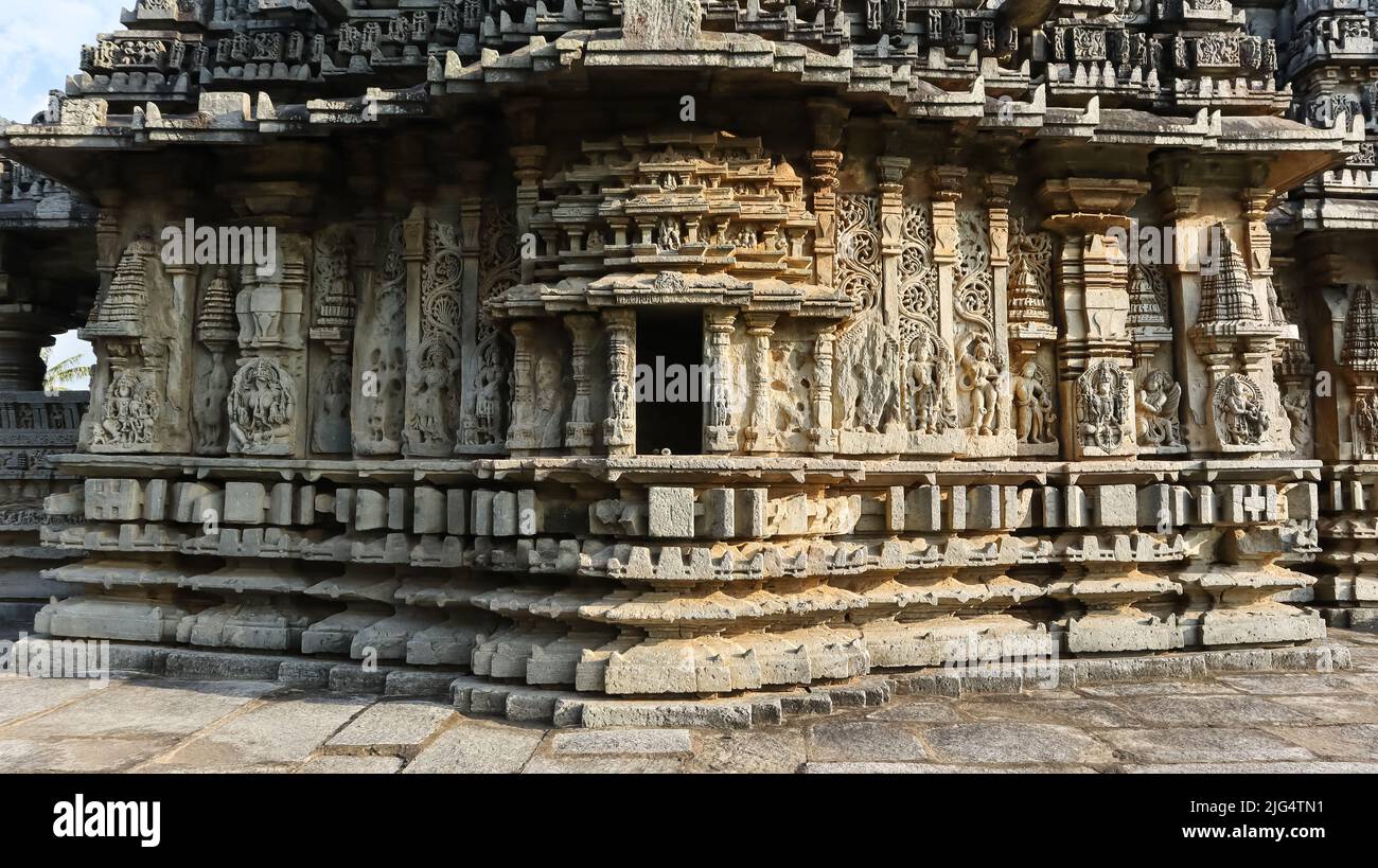 Sculptures de temple hindou Banque de photographies et d’images à haute ...