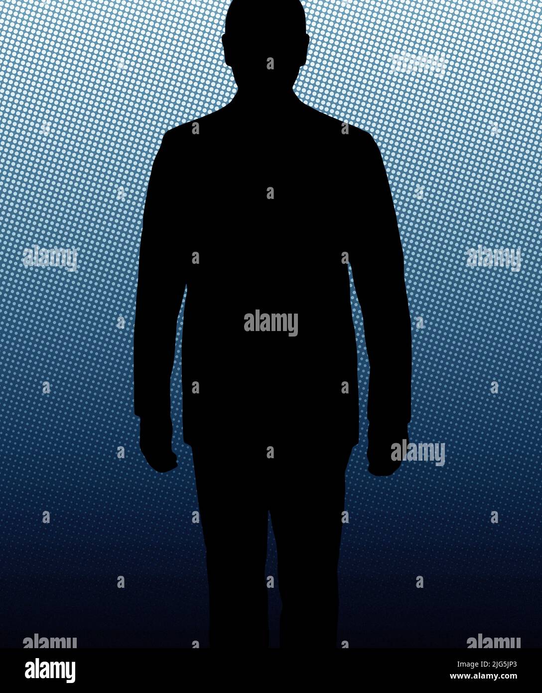 Une personne seule solitaire Banque de photographies et d’images à ...