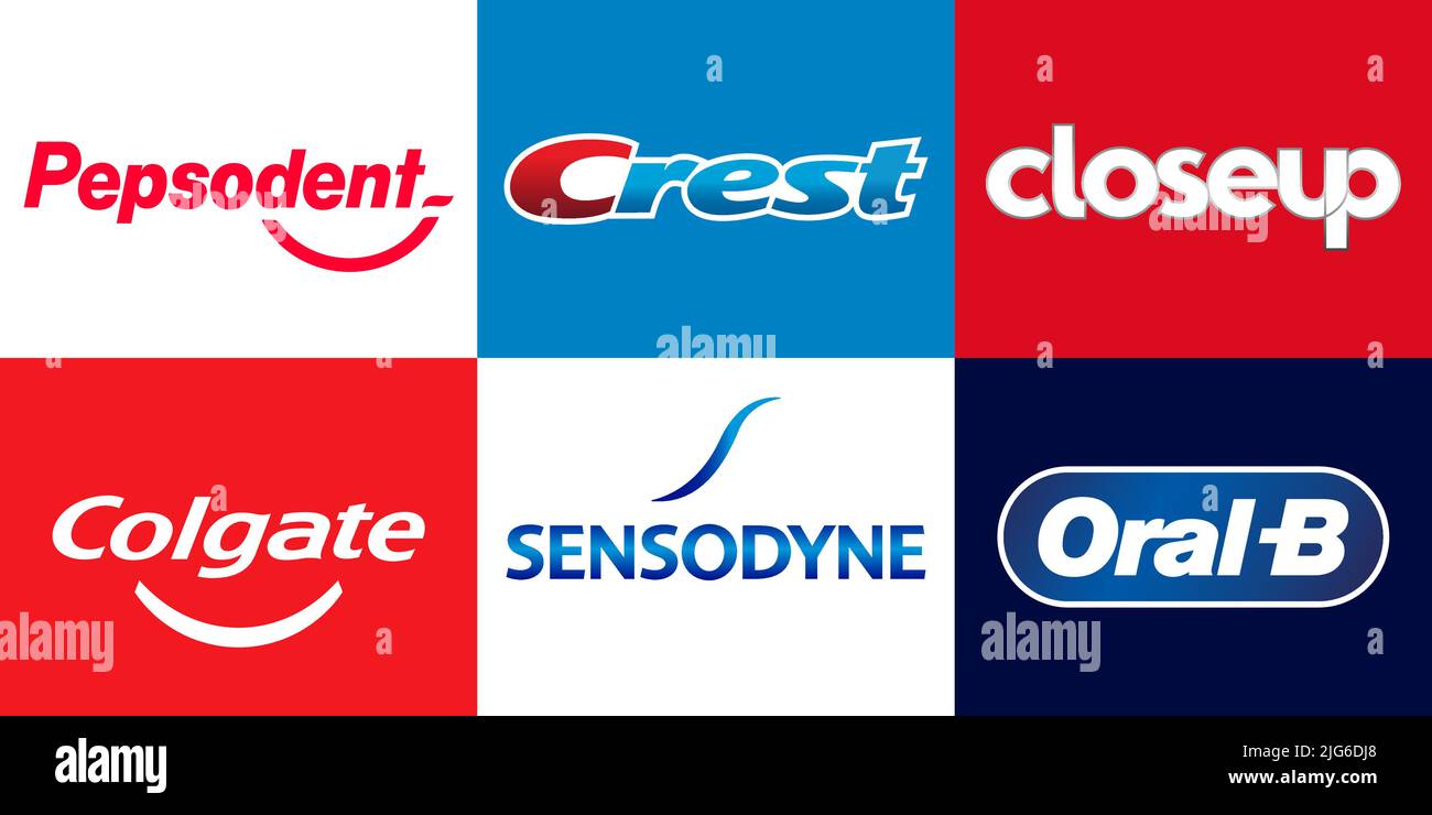 Dentifrice colgate Banque d'images vectorielles - Alamy