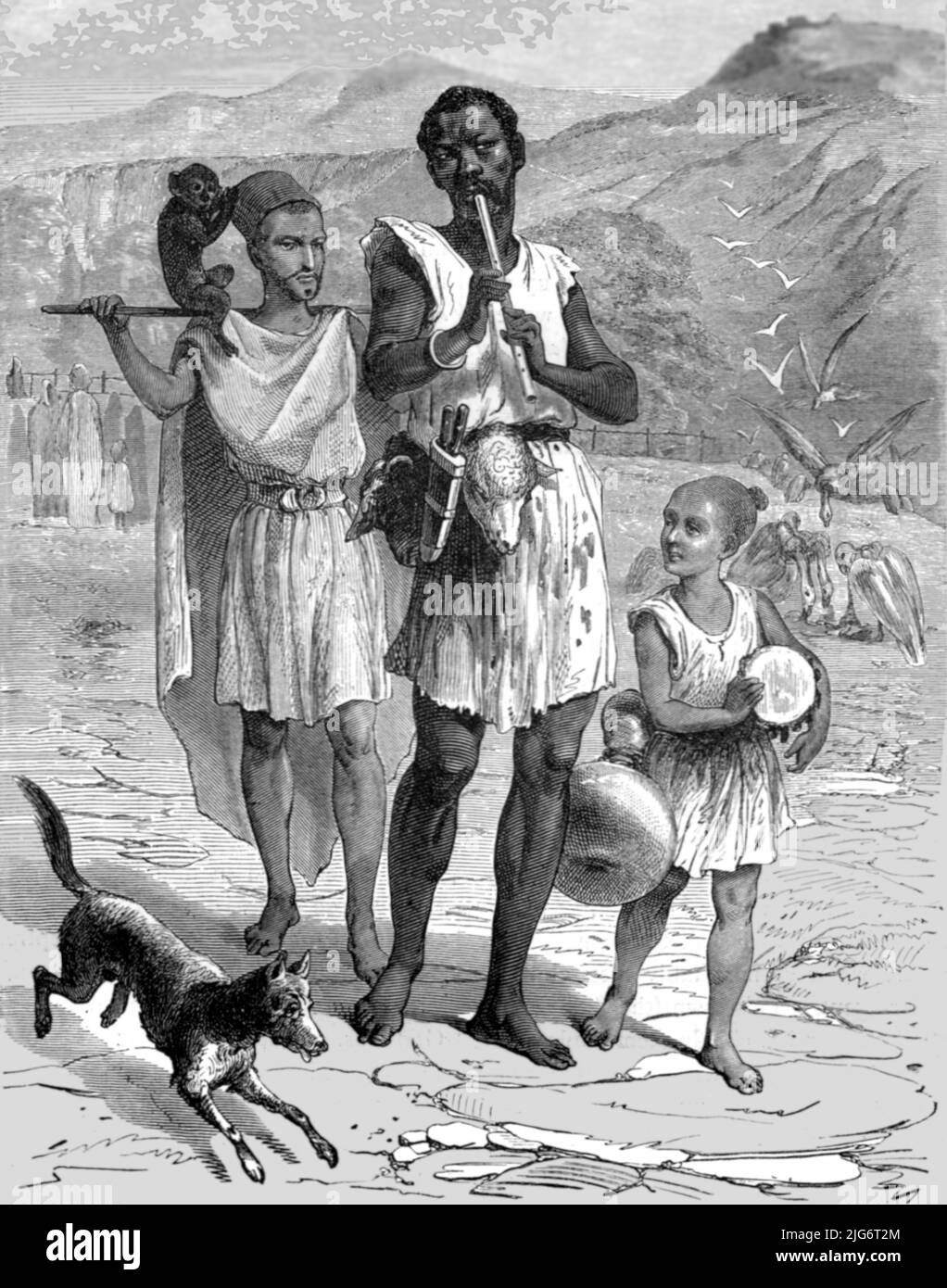 'Breber Mountaineers à une Fête du mariage; visite au Sultan du Maroc ...