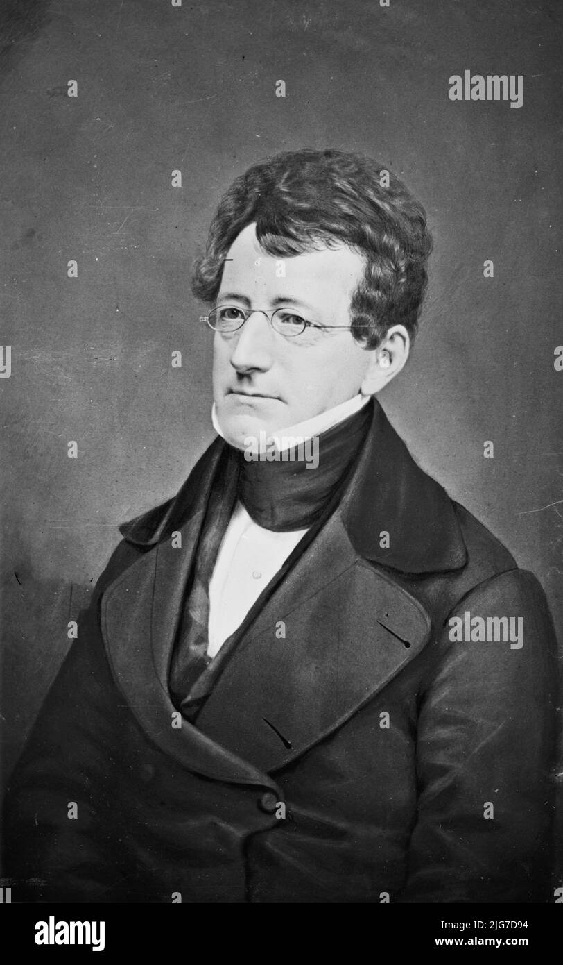 Benjamin goodrich Banque d'images noir et blanc - Alamy