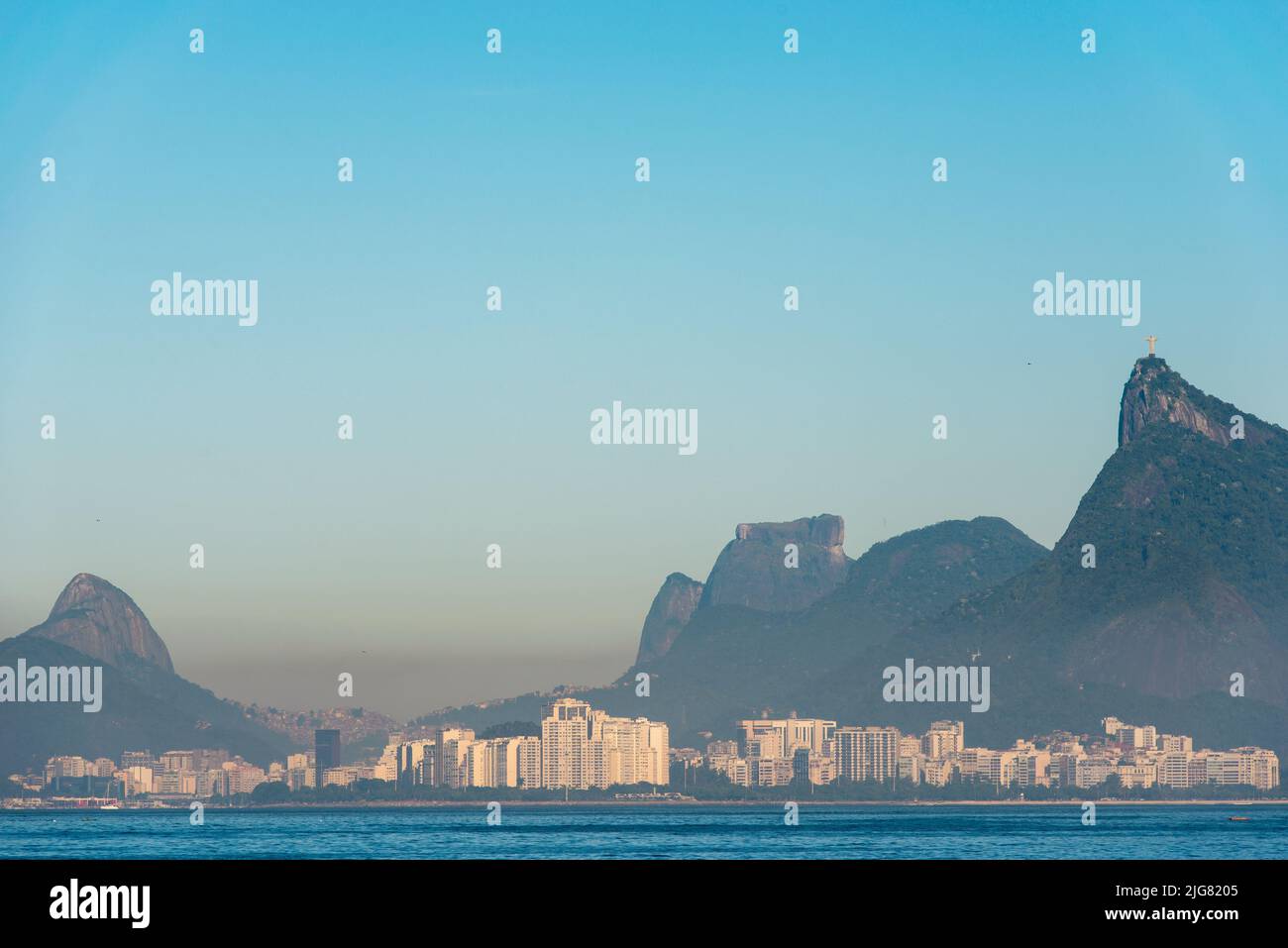 Montagne corcovado et pedra da gavea Banque de photographies et d ...