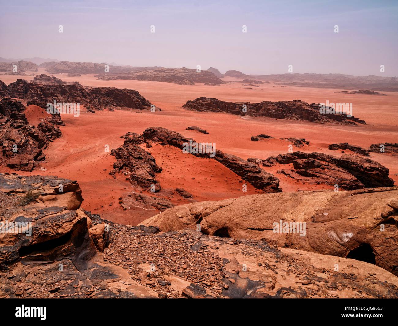 Wadi rum protected area Banque de photographies et d’images à haute ...
