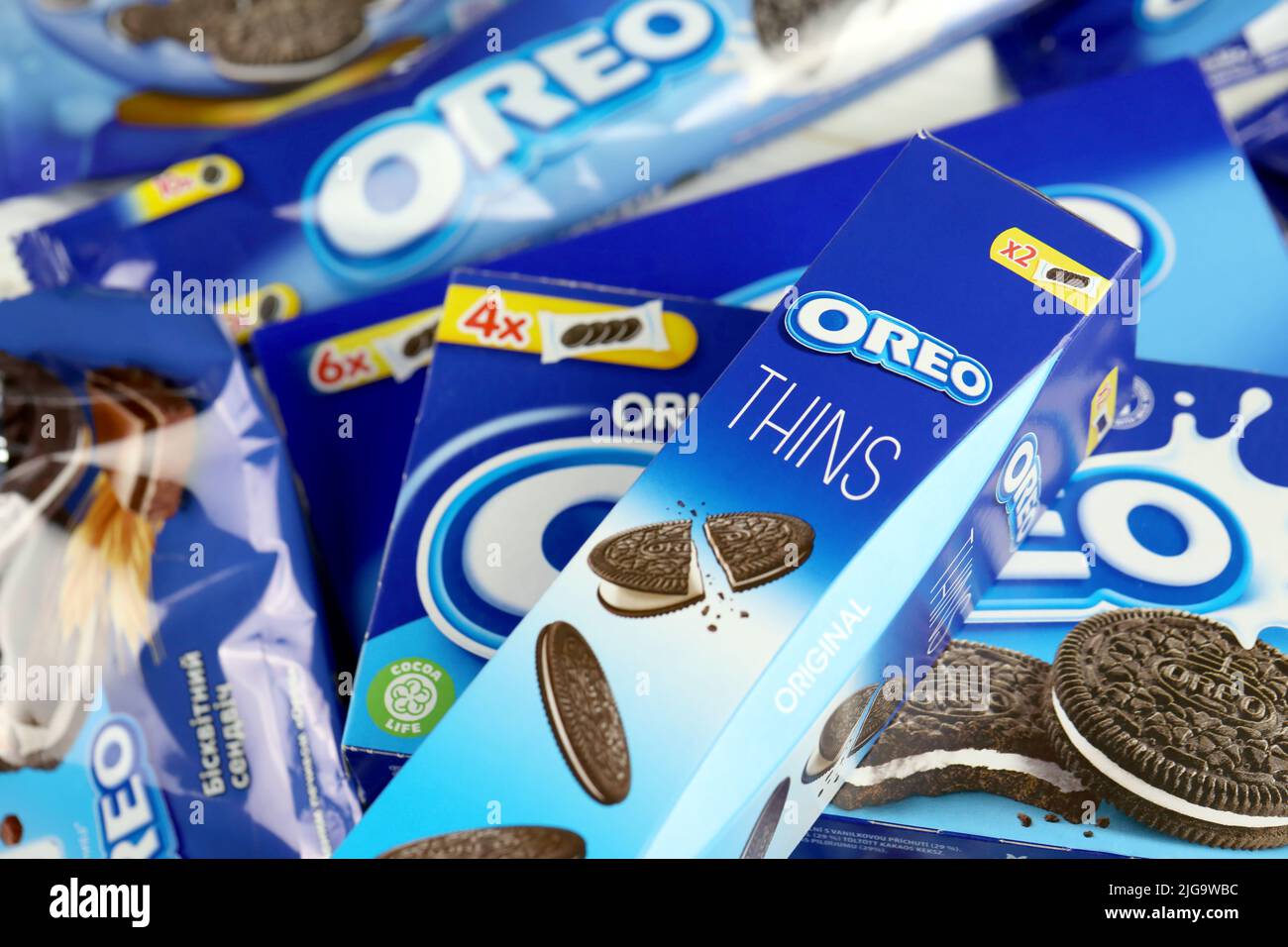 Oreo thins Banque de photographies et d’images à haute résolution - Alamy