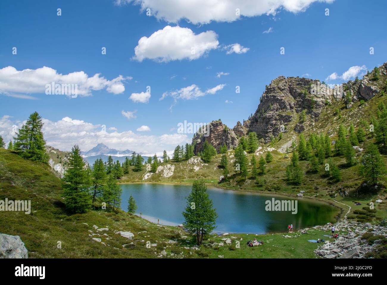 Les Alpes Cottiennes, dans le sud du Piémont, abritent de magnifiques ...