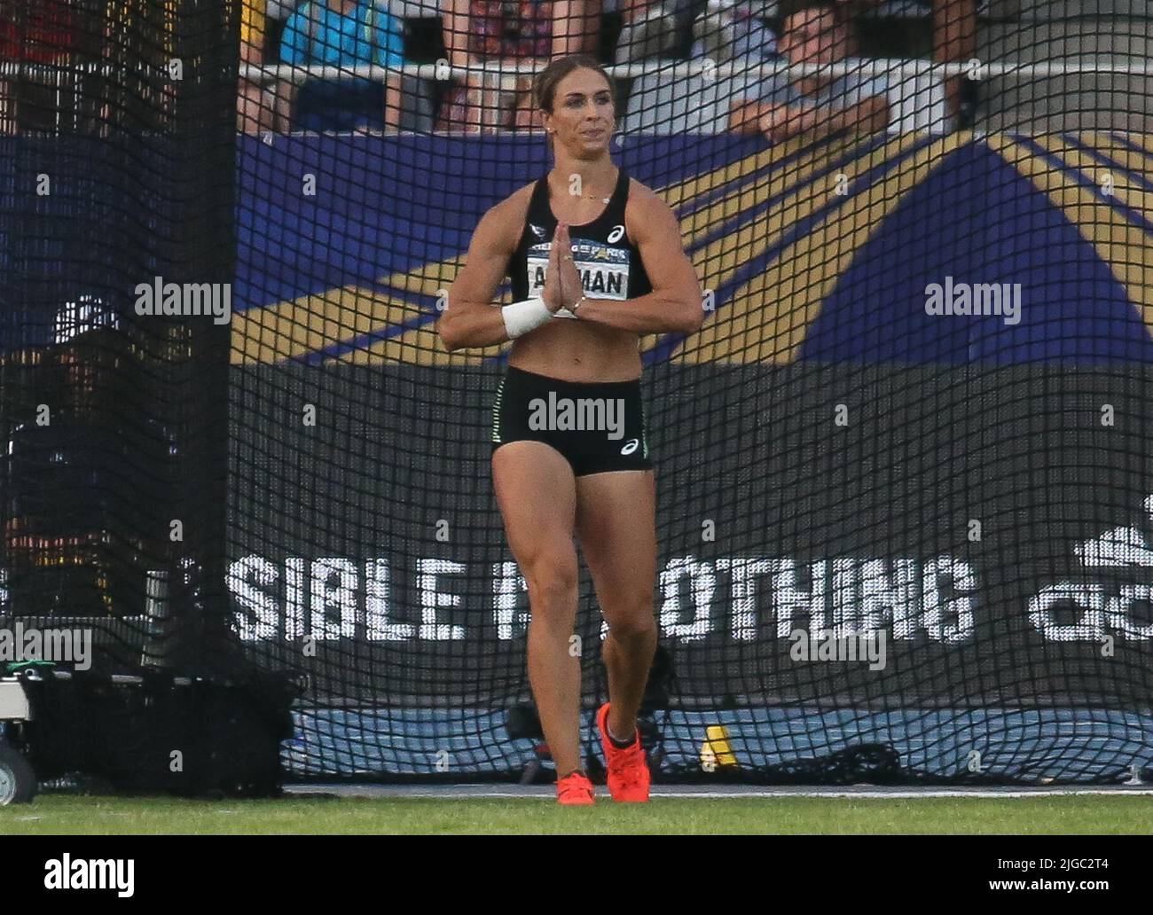 Valérie Allman des Etats-Unis Discus Women lors de la Wanda Diamond ...