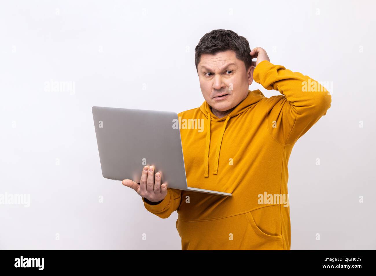 Bonhomme blanc perplexe Banque de photographies et d’images à haute ...
