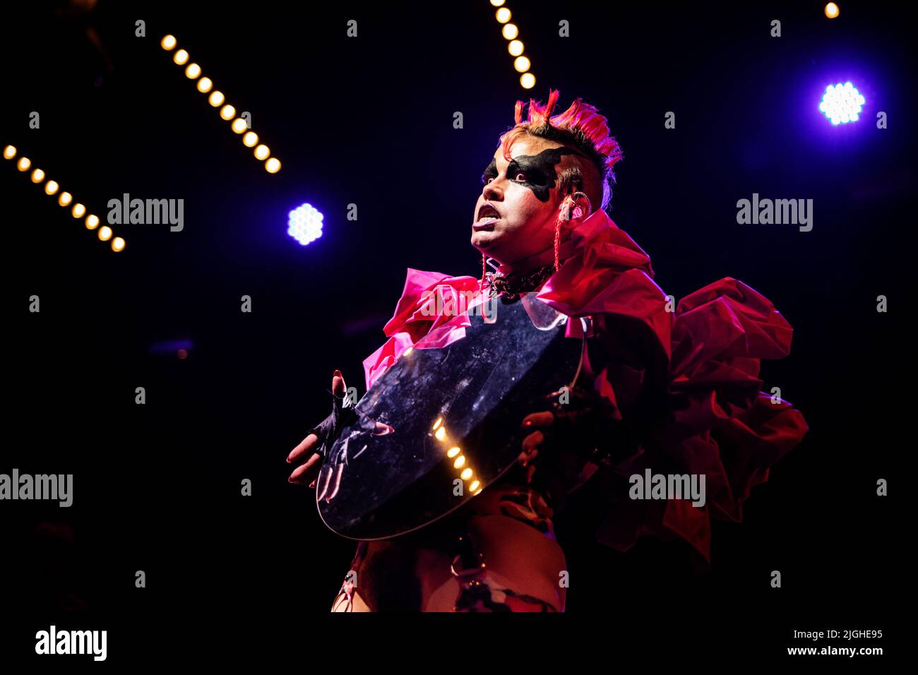 Roskilde, Danemark. 02nd, juillet 2022. Le groupe brésilien Teto Preto ...