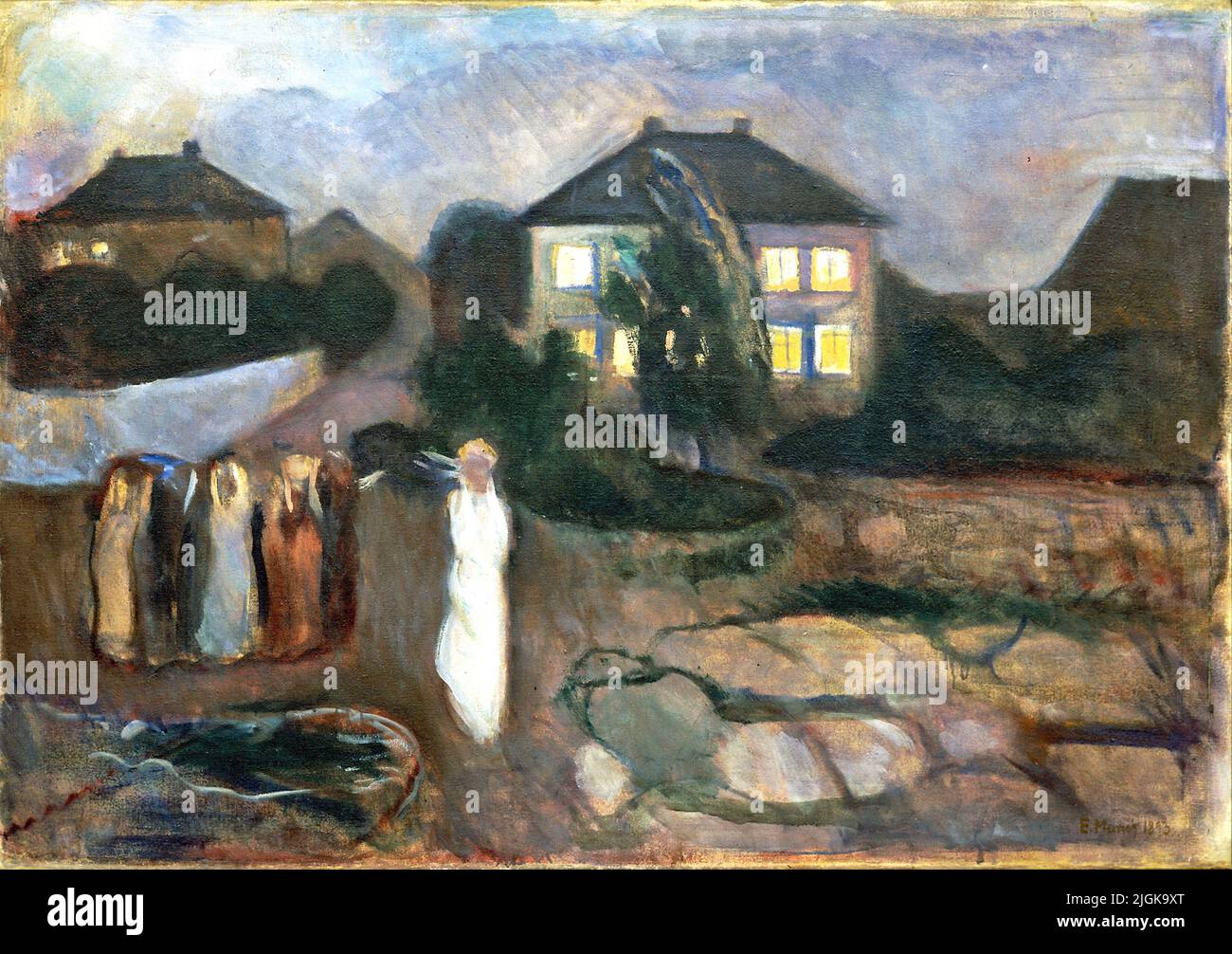 L'artiste norvégien edvard munch Banque de photographies et d’images à ...