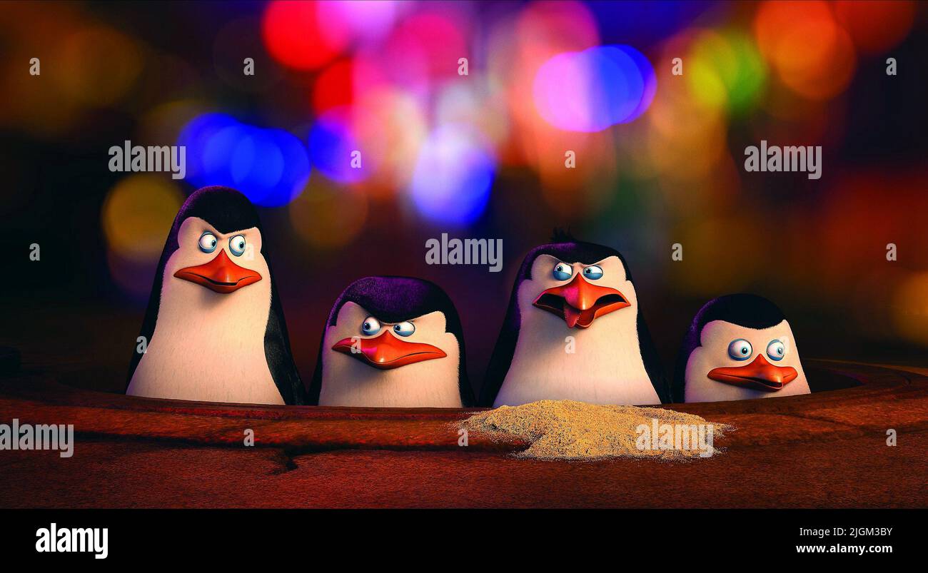 KOWALSKI, SKIPPER, RICO, PRIVÉ, PINGOUINS DE MADAGASCAR, 2014 Photo ...