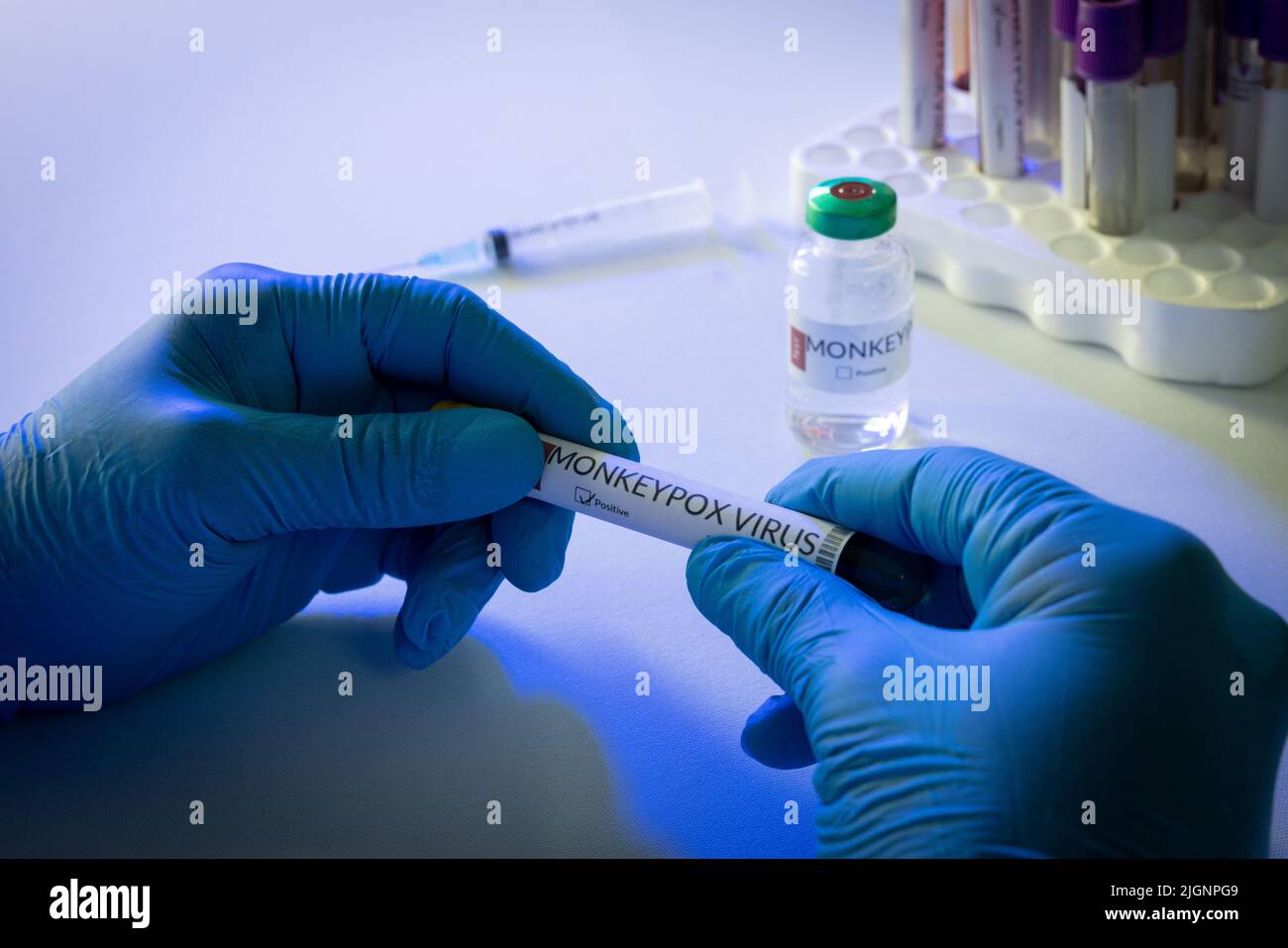 Variole du singe Banque de photographies et d’images à haute résolution ...