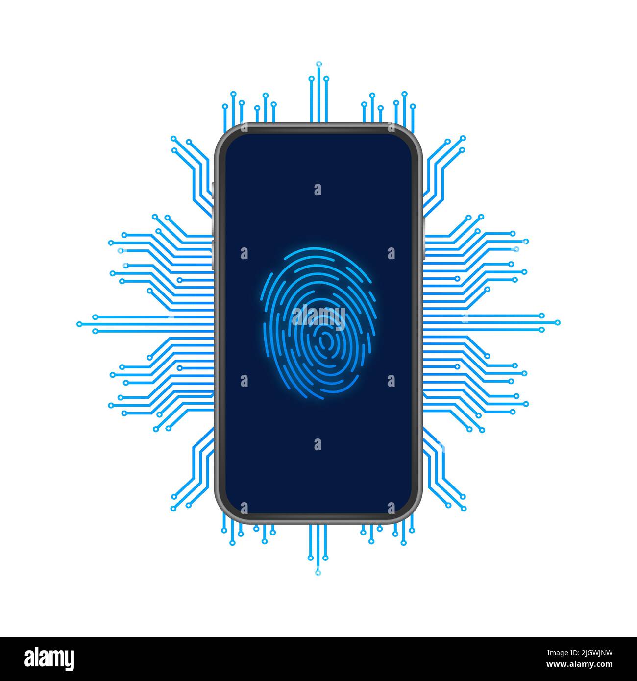 Logo de vecteur de cyber-sécurité avec protection et coche. Concept de ...