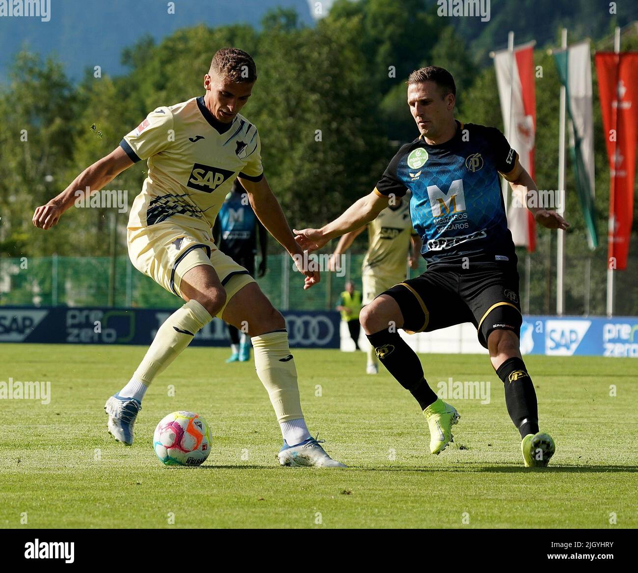 13 juillet 2022, Kitzbuhel Stade sportif de Langau, Kitzbuhl, friendly ...