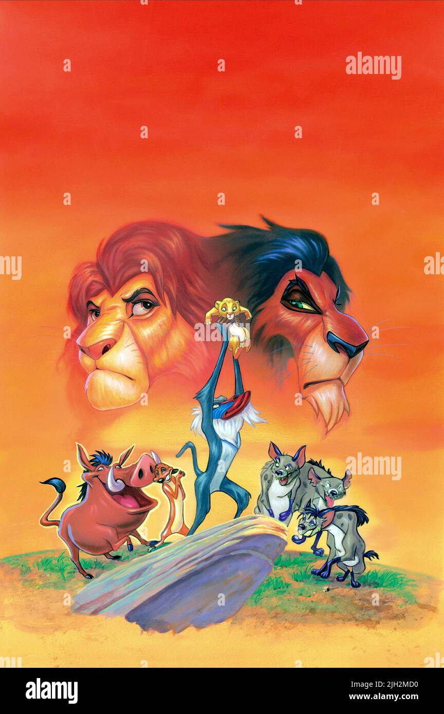 MUSAFA,SCAR,TIMON,PUMBAA,RAFIKI,SIMBA,ED,SHENZI,BANZAI, LE ROI LION ...