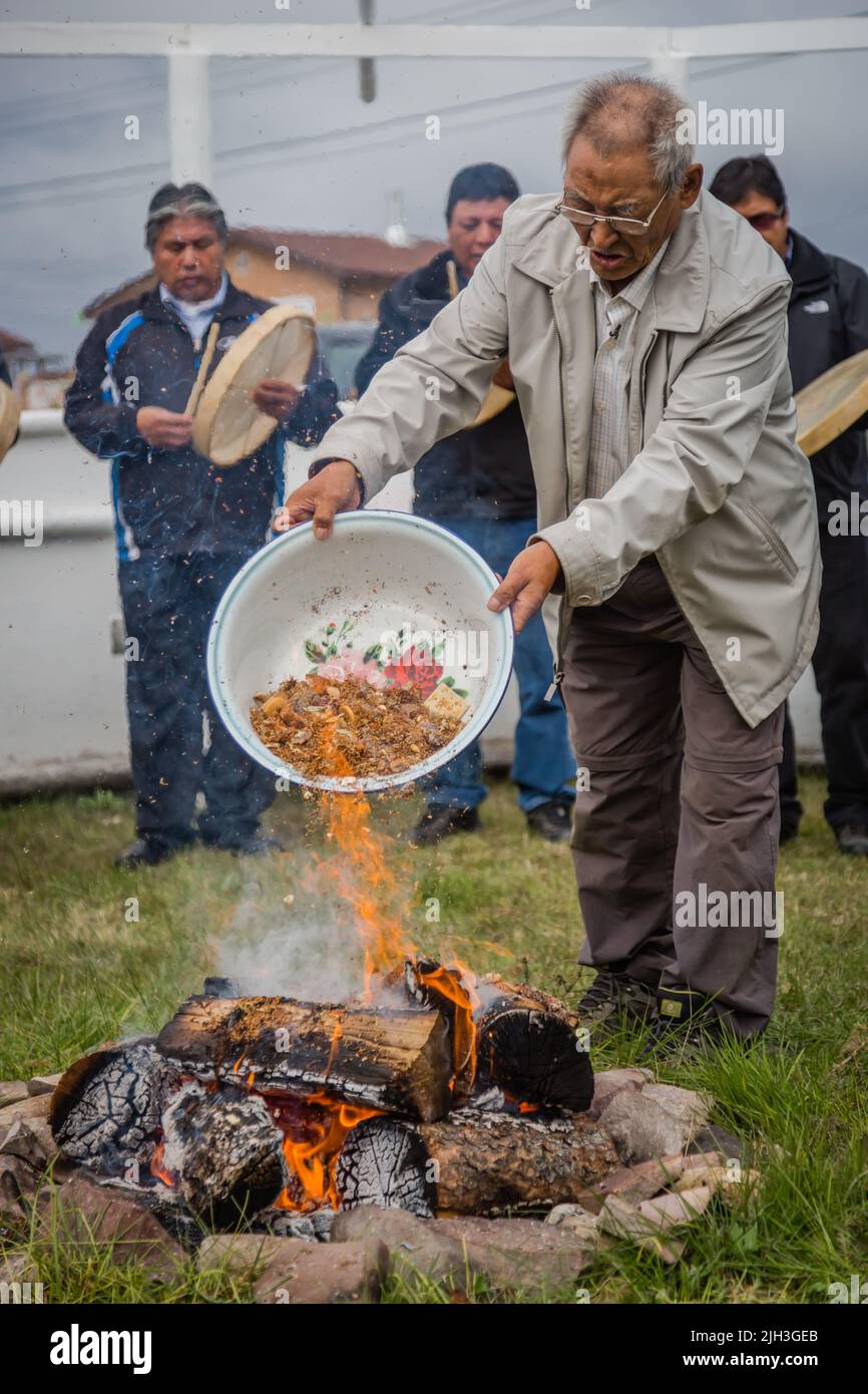 Homme autochtone canada Banque de photographies et d’images à haute ...