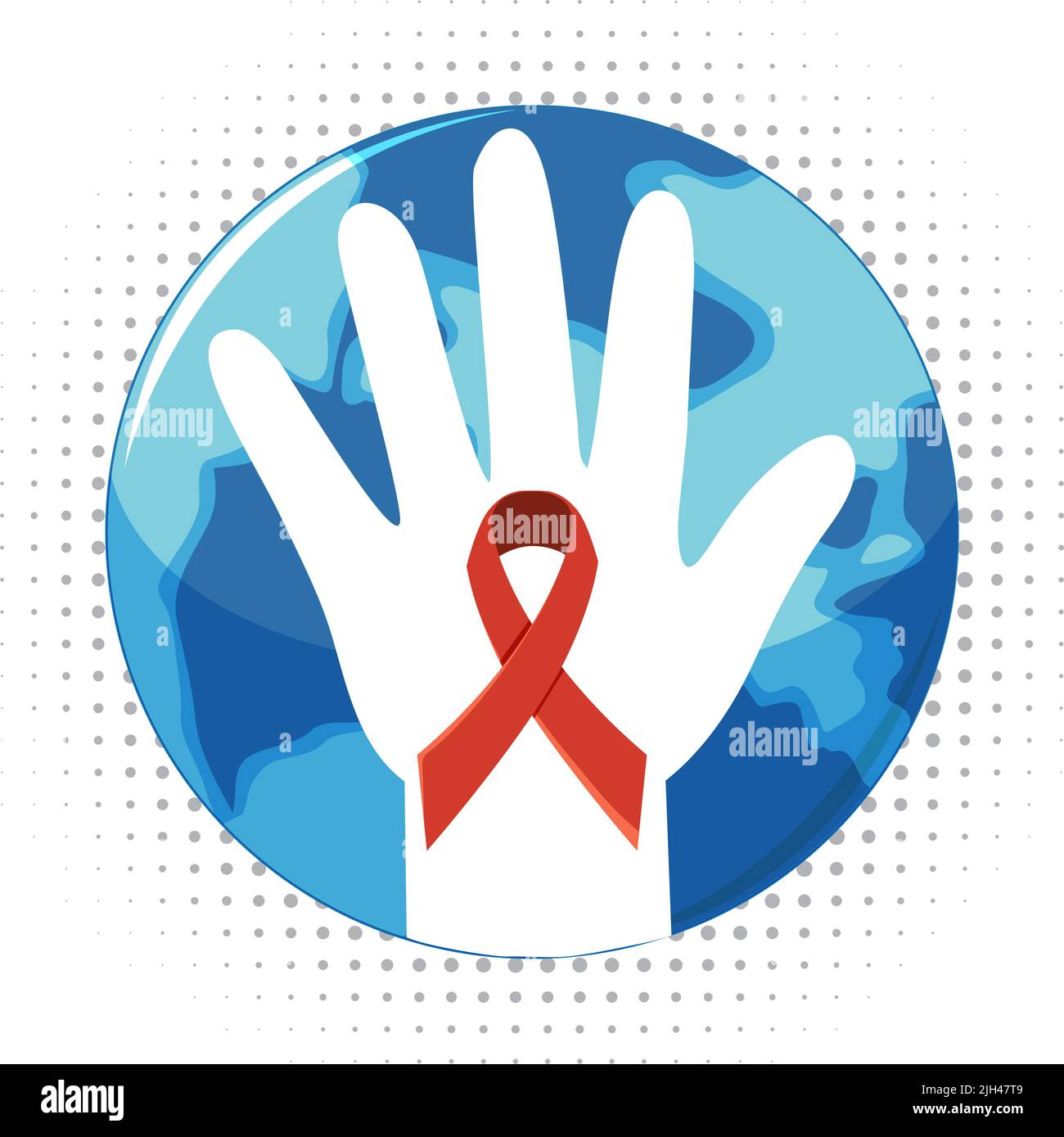 Dessin, la sensibilisation au vih sida Banque de photographies et d ...