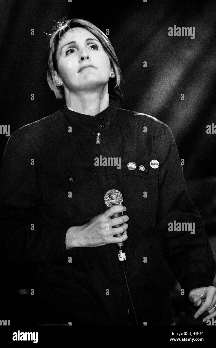 Alison wheeler chanteuse Banque d'images noir et blanc - Alamy