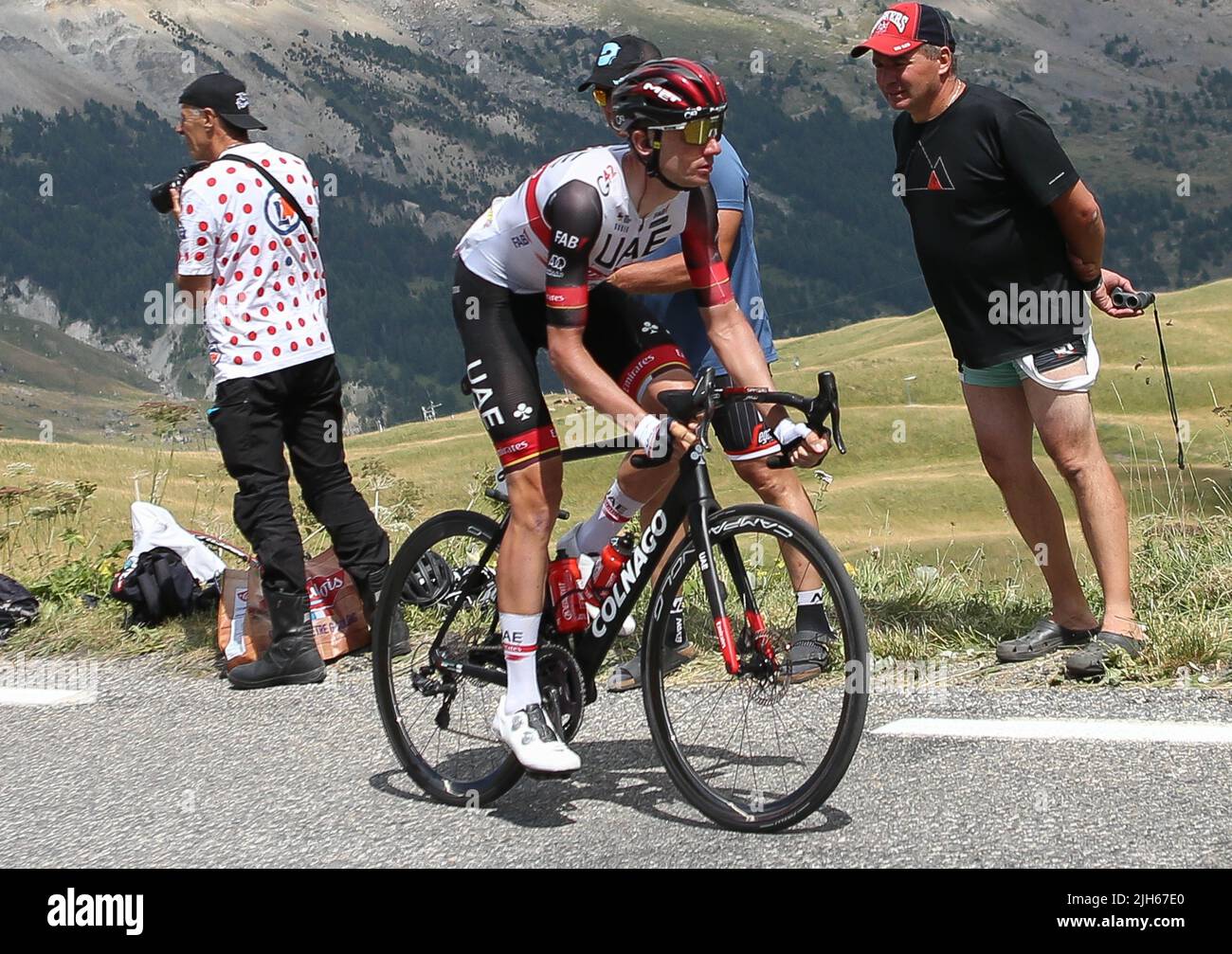 Brandon MC Nulty of UAE Team Emirates pendant le Tour de France 2022 ...
