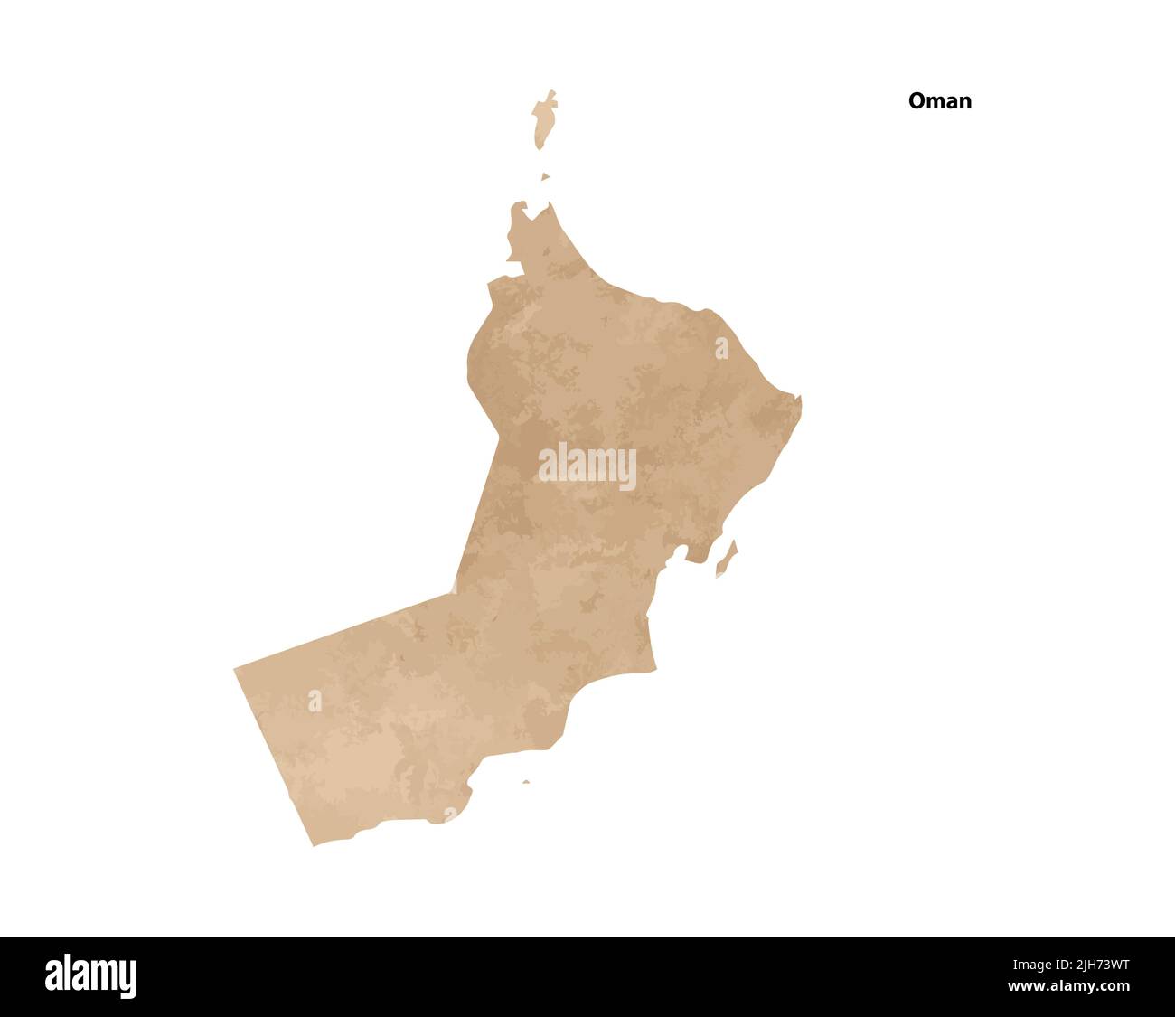 Mappa di oman Banque de photographies et d’images à haute résolution ...