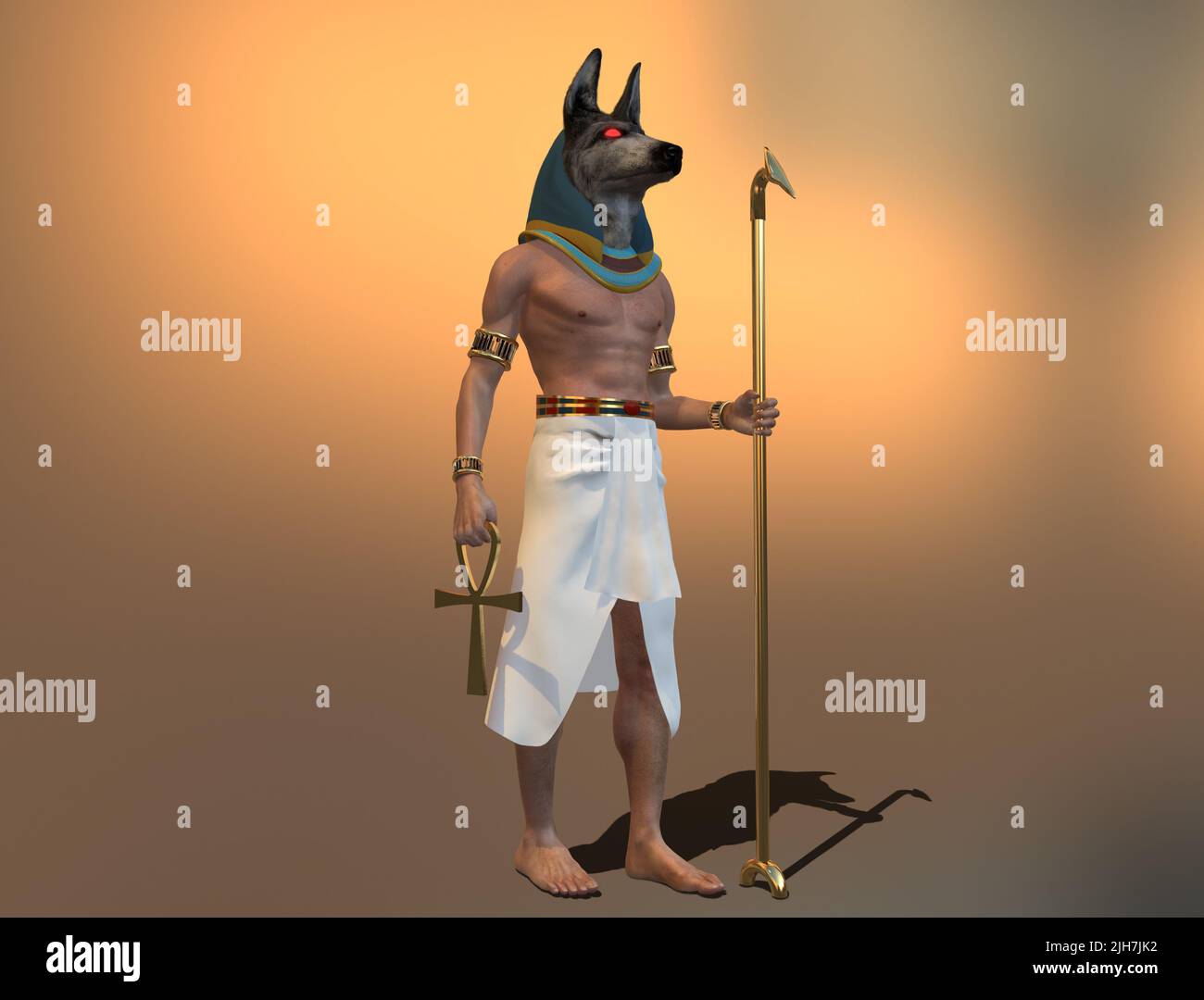 With god anubis Banque de photographies et d’images à haute résolution ...