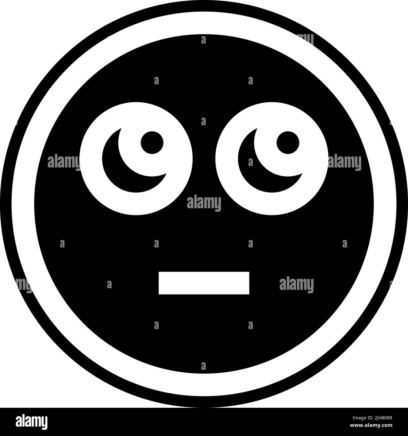 Emoji coeur cartoon Banque d'images noir et blanc - Page 2 - Alamy