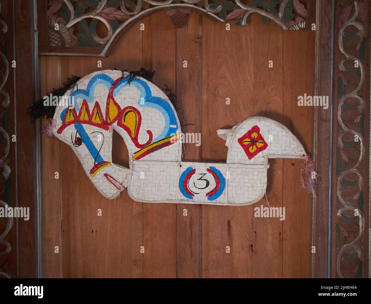 Kuda tumping est un symbole de la forme d'un cheval qui est le nom d ...