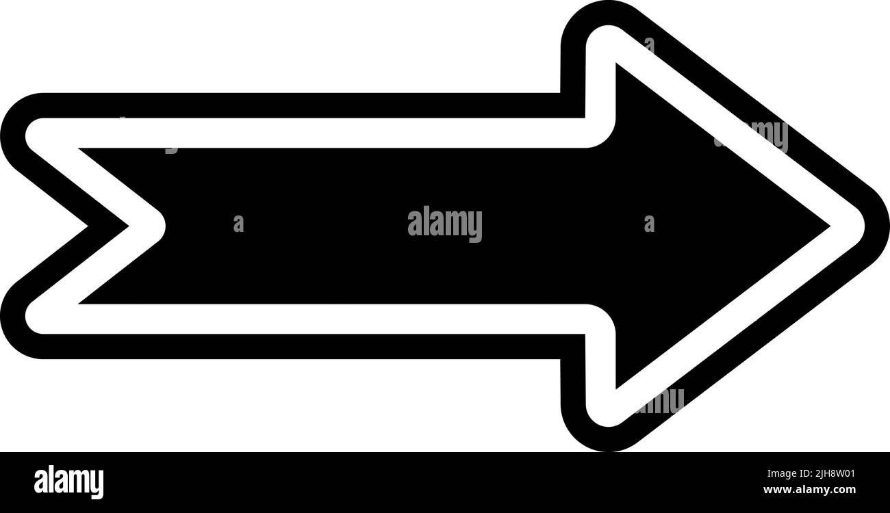 Longue flèche Banque d'images noir et blanc - Alamy