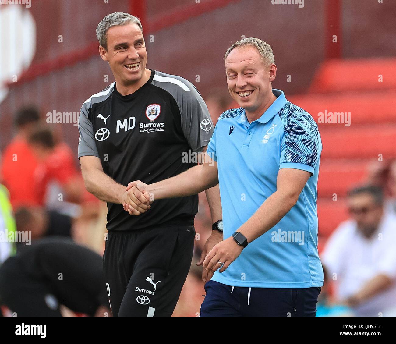 Honore même que Michael Duff entraîneur en chef de Barnsley et Steve ...