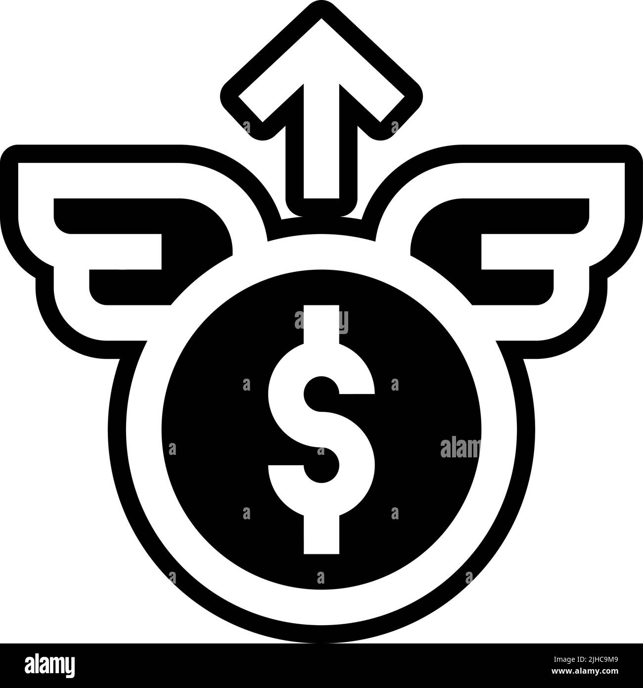 Notion d'inflation Banque d'images noir et blanc - Alamy