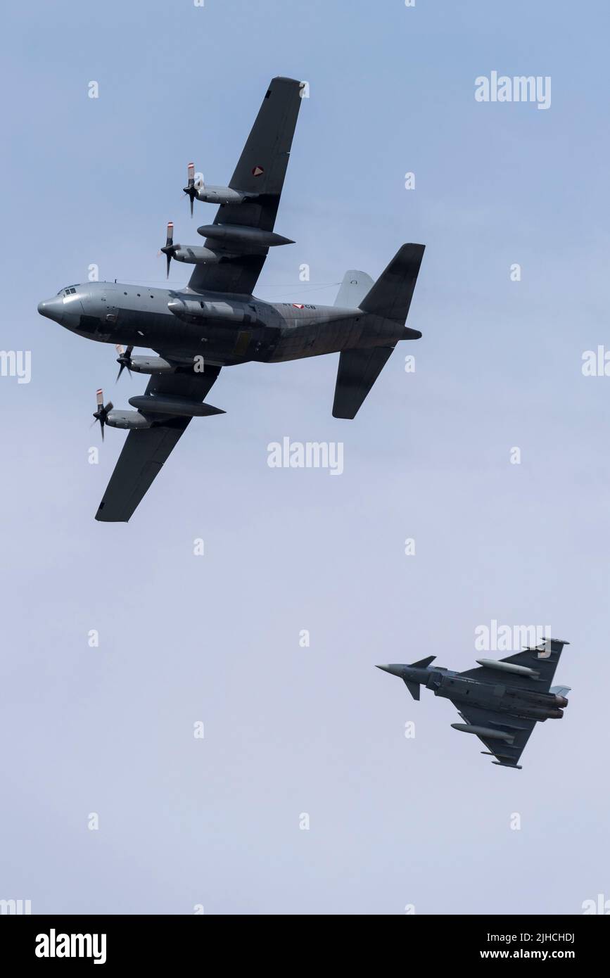 RAF Fairford, Gloucestershire, Royaume-Uni. 17th juillet 2022. L’un des plus grands spectacles ...