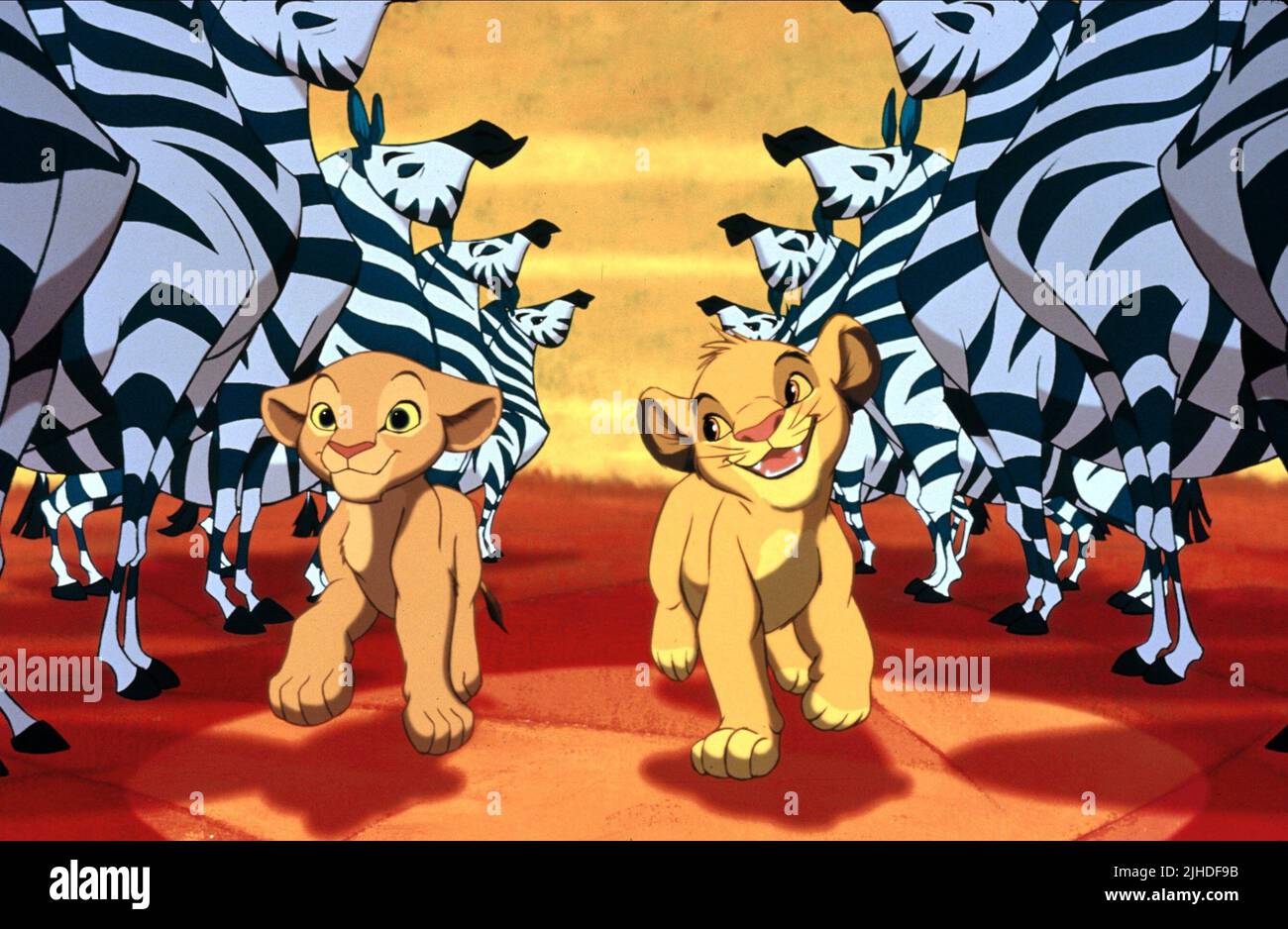 Lion king simba and nala 1994 Banque de photographies et d’images à ...