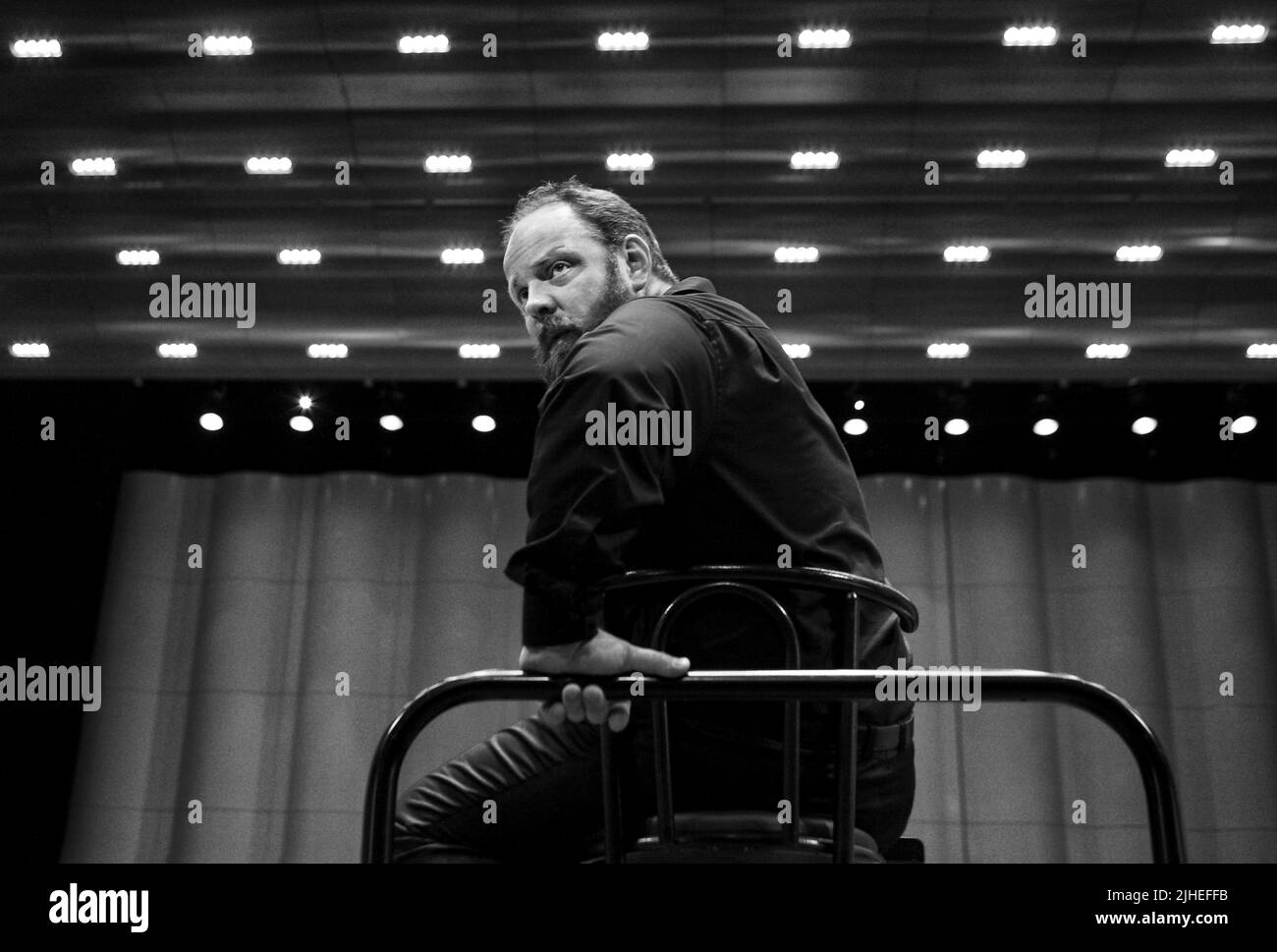 Marteau de tir Banque d'images noir et blanc - Alamy